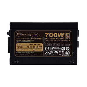 SilverStone Technology SST-SX700-G 700W SFX Fully Modular 80 Plus Gold PSU with Improved 92mm Fan and Japanese Capacitors.