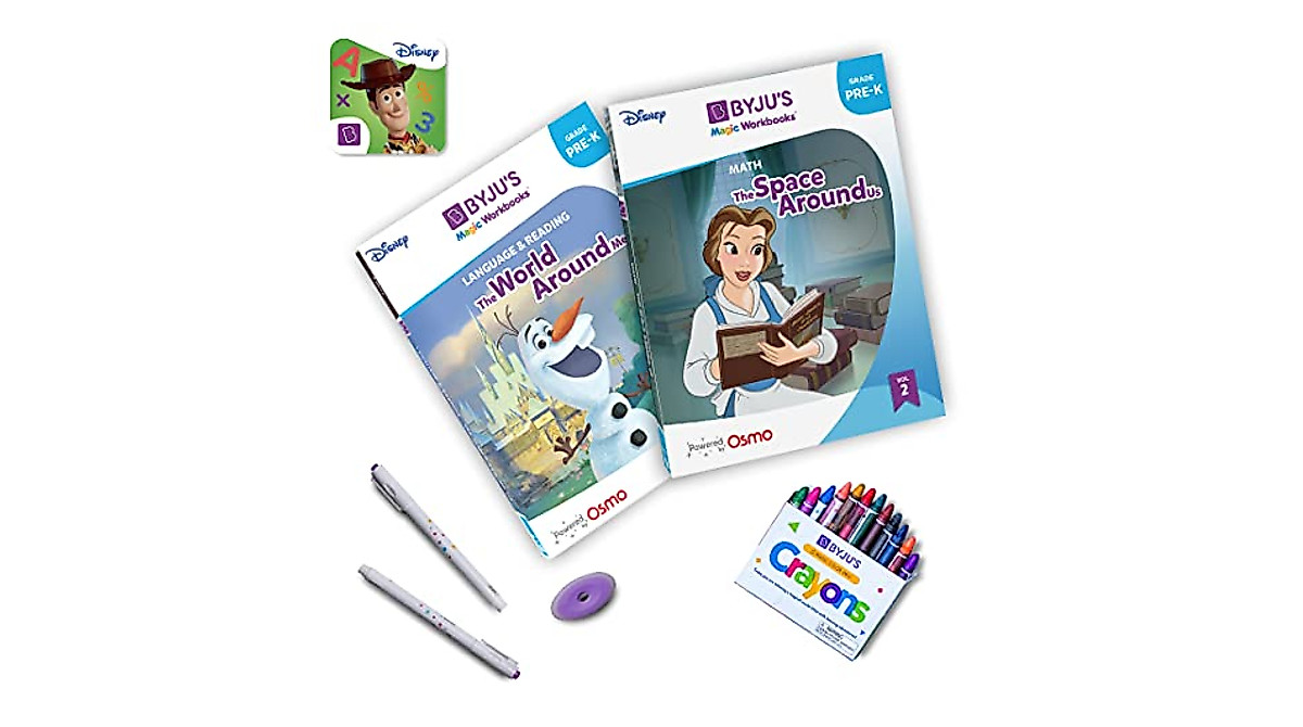 BYJU'S Disney Pre-K Magic Workbooks for Kids
