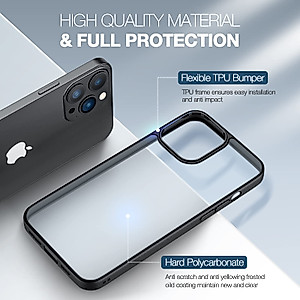 ORIbox iPhone 11 Pro Max Case - Slim, Shockproof, Anti-Fall, Translucent Matte, 6.5" Screen