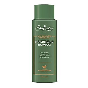 SHEA MOISTURE Men's Shea Moisturizing Shampoo, 15 OZ