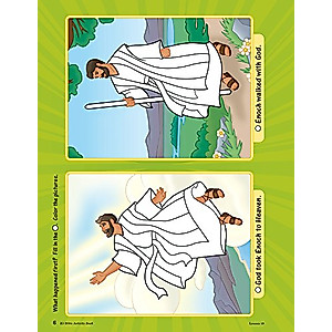 K5 Bible Activity Book - Abeka 5 Year Old Kindergarten Bible Coloring and Activity Book