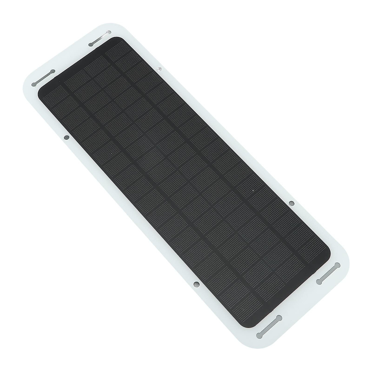 5W Portable Solar Panel Kit, 12V Solar Battery Panel Monocrystalline Silicon OBD Charger for Boat Car RV Motorcycle Marine Automotive