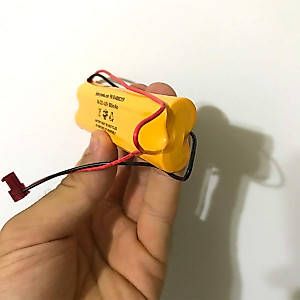 (2 Pack) 4.8v 800mAh Ni-CD Battery Pack Replacement for Emergency/Exit Light 26-161 26161 SL026161 SL SL026-161 MAX