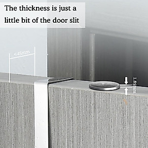 DAMLUX Over The Door Hooks,Adjustable Foldable Door Hook Hanger,Stainless Steel Telescopic Folding Expandable Door Rack,Coat Hat Storage Organizer Key Holder for Home