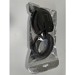ELZO Replacement Ear Pads Cushions, Earpads for Bose QuietComfort 45 (QC45) Headphones, Premium Softer Leather, High-Density Noise Cancelling Foam, Added Thickness - Black