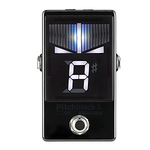 Korg Pitchblack X, 1/4" Jack Guitar Pedal Tuner (PBX)