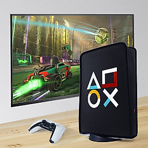 pS5 Cover Dust Proof Cover for pS5 Game Console Protector Anti Scratch Washable Dust Cover Sleeve for PS5 Accessories Digital Edition & Disc Edition…