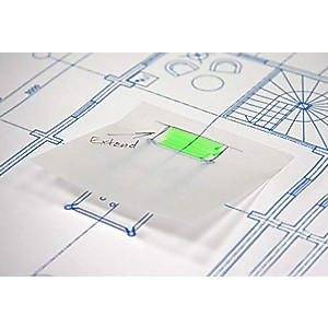 Transparent Sticky Note Pads, 75mm Square, Pack of 10