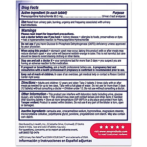 AZO UTI Pain Relief Bundle – AZO UTI Test Strips 3ct, AZO Urinary Pain Relief 24ct, AZO Cranberry Supplement 100ct