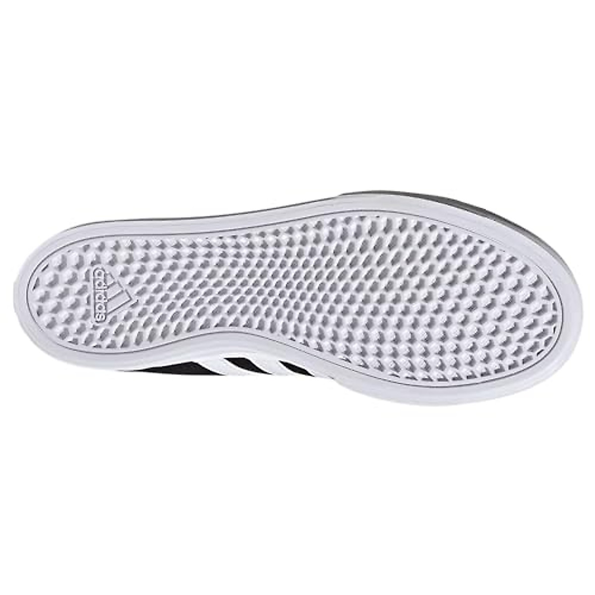 adidas Women's Bravada 2.0 Mid Platform Skate Shoe, Core Black/White/Core Black, 9.5