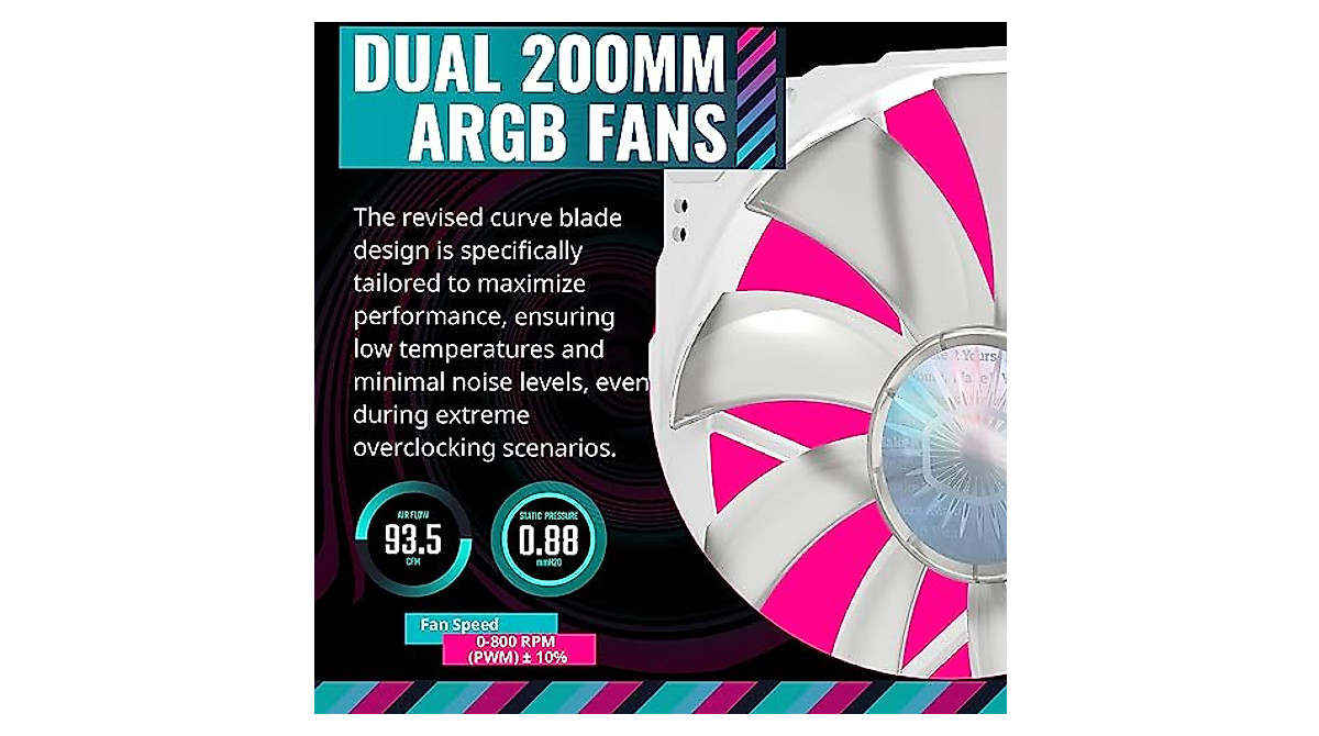 Cooler Master HAF 500 White High Airflow ATX Mid-Tower, Mesh Front ...