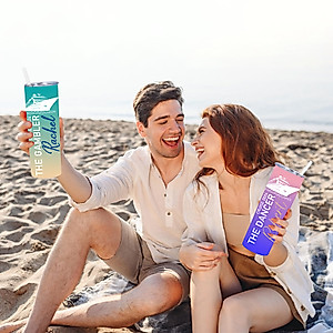 Custom Cruise Cups, Personalized Family Vacation Tumbler, Customized Insulated Stainless Steel Girls Trip Cruise Tumbler With Lid And Straw, Summer Travel Beach Cup, Girls Bachelorette Trip Gifts