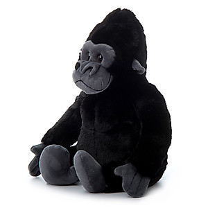 The Petting Zoo Gorilla Stuffed Animal, Gifts for Kids, Wild Onez Zoo Animals, Gorilla Plush Toy 12 inches