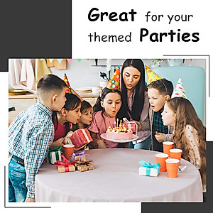 5 Pack Premium White Plastic Tablecloth - 108 x 54 in. Disposable Rectangle Plastic Table Cloth - Decorative Rectangle Table Cover Smooth Tablecloth - Disposable Table Cloths For Parties, Weddings.