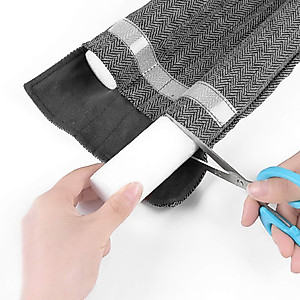 VISEMAN 36 Inch Under Door Stopper-Door Noise Blocker, Double Sided Door Stopper, Machine-Washable