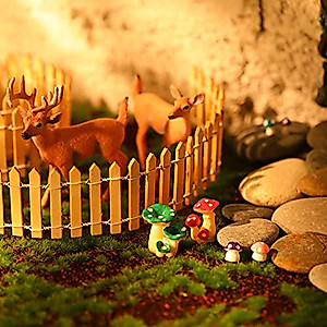 Jetec Christmas Gardening Gnome Statue Elf Out The Door Tree Hugger Resin Mushroom Miniature Gnome Home Window Figurine for Trees Yard Garden Sculpture Decoration Supplies(Cool Style)