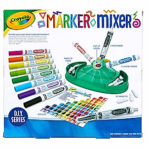 Crayola Marker Mixer Art Kit, Washable Marker Set, Easy Craft Kit for Kids, Gift for Kids Age 6+