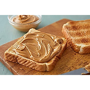 Peter Pan Creamy Peanut Butter, Made with Roasted Peanuts, Great for Peanut Butter and Jelly Sandwiches and Peanut Butter Snacks, Gluten Free Peanut Butter, 16.3 OZ Jar (Pack of 12)