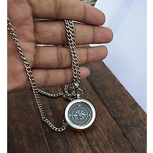 You are my true North Engraved Compass Necklace Gifts for Him or Her | Romantic Gifts for Men Women Husband Wife Boyfriend Girlfriend Bestfriend Couple | Love Gift Ideas for Anniversary Wedding Valentine day