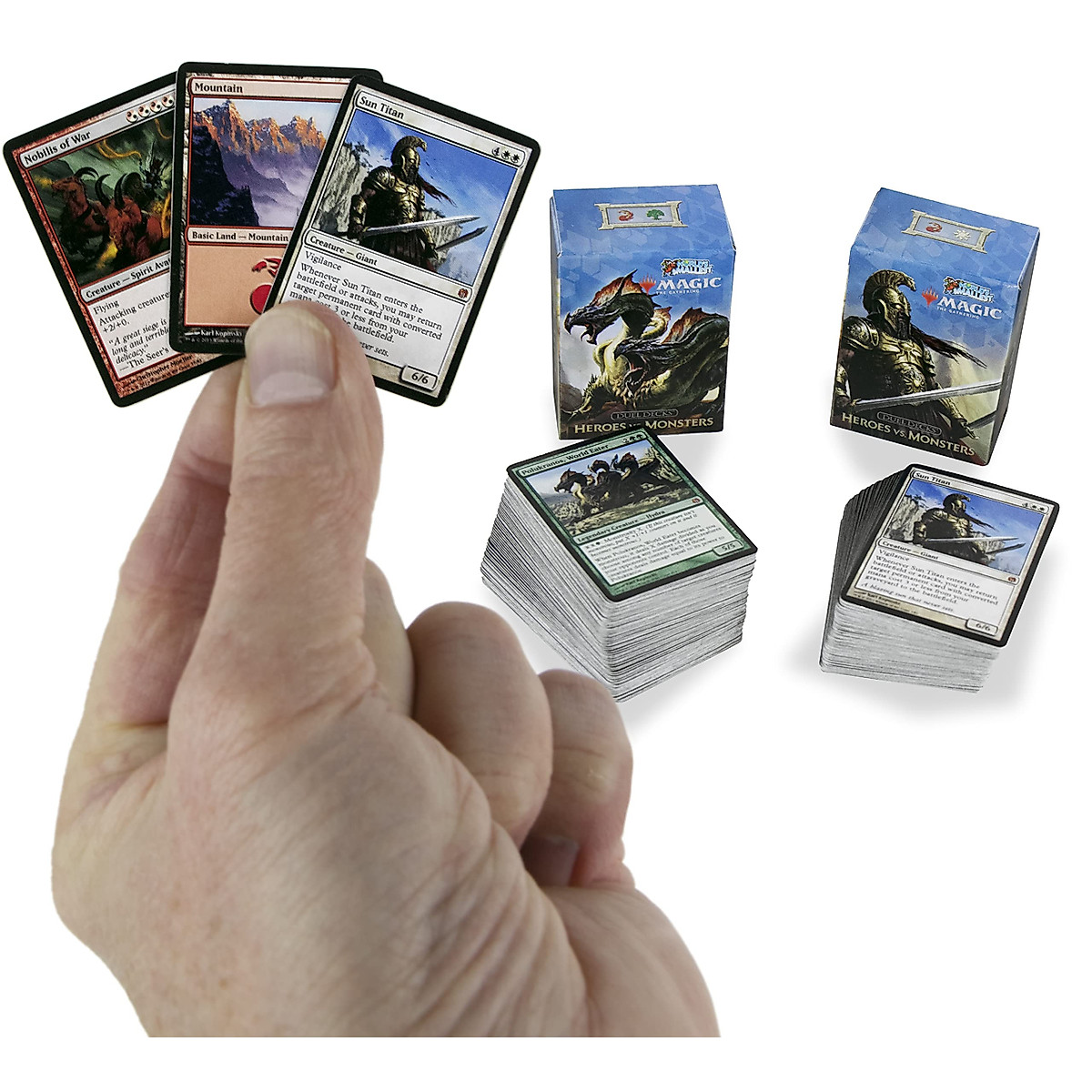 World's Smallest Magic The Gathering Duel Decks Heroes Vs Monsters
