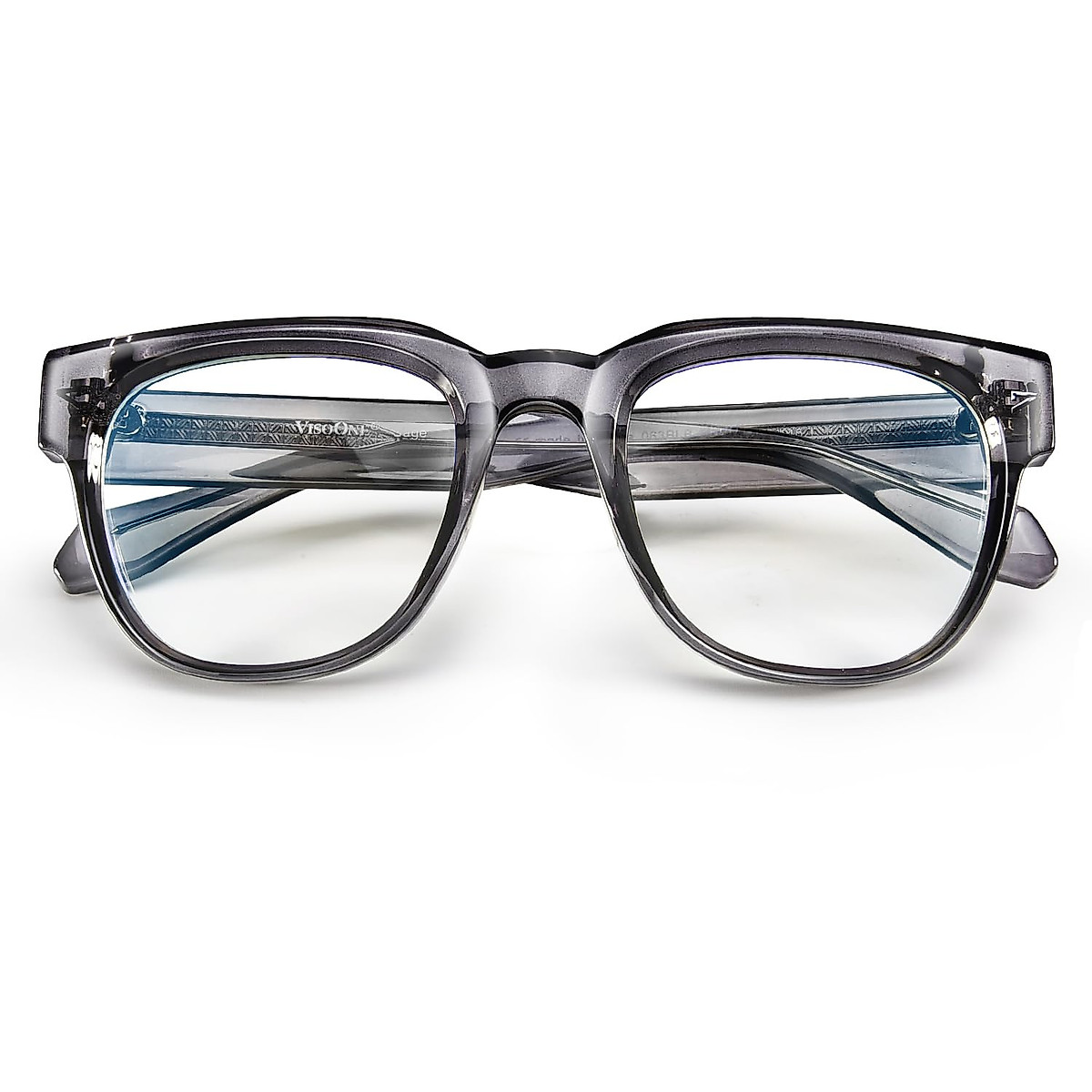 VISOONE Square TR90 Blue Light Blocking Glasses with Anti Glare Computer Glass Woman and Men SAGE