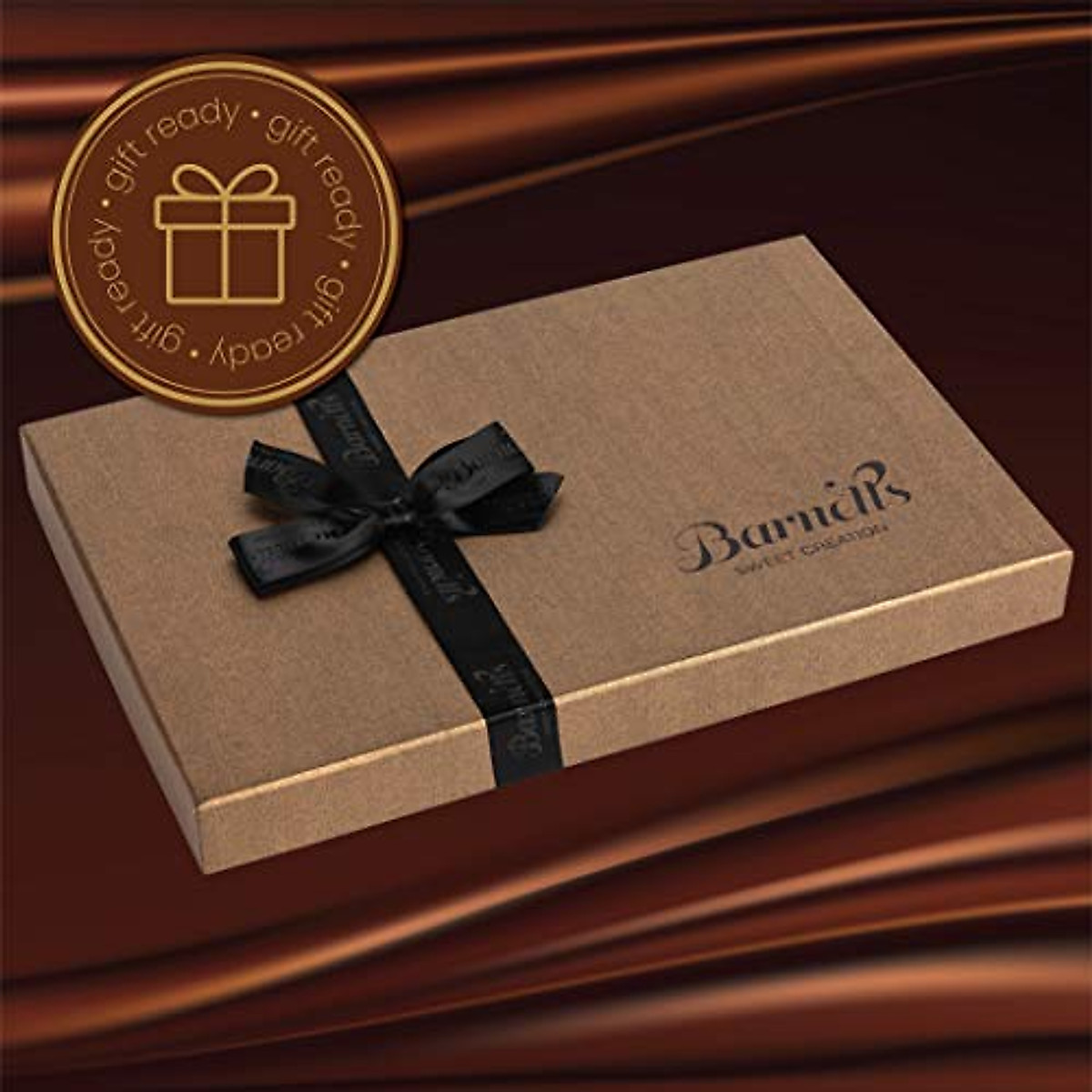 Barnetts Valentines Chocolate Gift Baskets, 15 Crepes Covered Cookies Box, Cookie Chocolates Mens Holiday Gifts, Gourmet Prime Food Candy Basket Delivery For Her Men Women Families, Thanksgiving Ideas