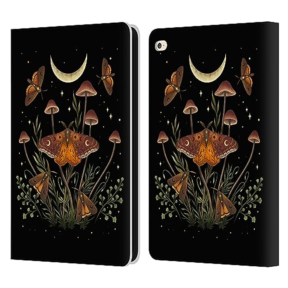 Head Case Designs Officially Licensed Episodic Drawing Autumn Light Underwings Illustration Animals Leather Book Wallet Case Cover Compatible with Apple iPad Air 2 (2014)