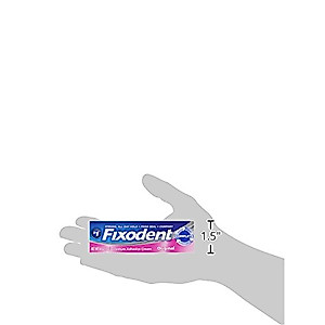 Fixodent Original Denture Adhesive Cream 1.4 Oz (Pack of 2)