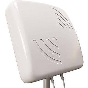 MIMO Antenna - 2x2 9dBi X-POL (±45°) Cross-Polarized Multiple Directional Wireless Signal in One Antenna (WiFi/4G/LTE Cellular Cell Hotspot) 6FT RP-SMA Male Cable with TS-9 Adapter -Tupavco TP562