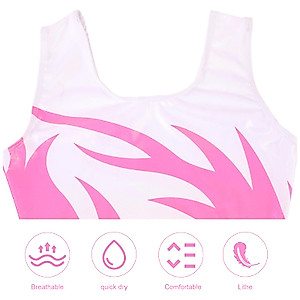Bezioner Gymnastics Leotards for Girls Dance Outfit Sleeveless Ballet Clothes