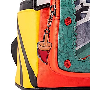 Loungefly Disney Villains Scene Series Queen of Hearts Womens Double Strap Shoulder Bag Purse