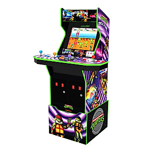 Arcade1Up Teenage Mutant Ninja Turtles Arcade Machine w/ Riser