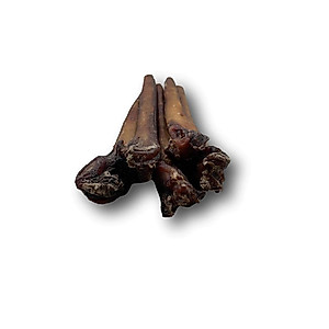 Top Dog Chews - Jumbo 12 Inch Bully Sticks, 5 Pack. 100% Natural Beef, Free Range, Grass Fed, High Protein, Supports Dental Health & Easily Digestible, Treat for Medium & Large Dogs