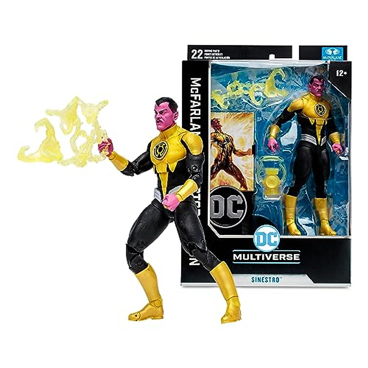 McFarlane Collector Edition #6 - DC Multiverse - Sinestro (Sinestro Corps Wars) 7in Figure (Style May Vary)