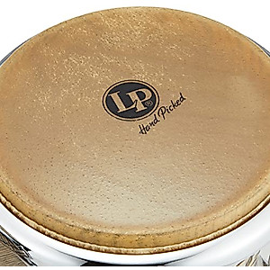 Latin Percussion LP Galaxy Giovanni Series Bongos - Natural/Chrome Natural 8.625-inch