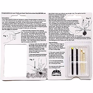 Firefly Regular 3 Pack - Fire Starter Accessory for Swiss Army Victorinox Knives (Neon Green-Yellow Glow)