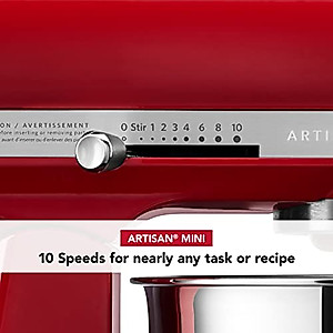 Kitchenaid Artisan Mini Plus 3.5-Qt. Tilt-Head Stand Mixer with Flex Edge Beater