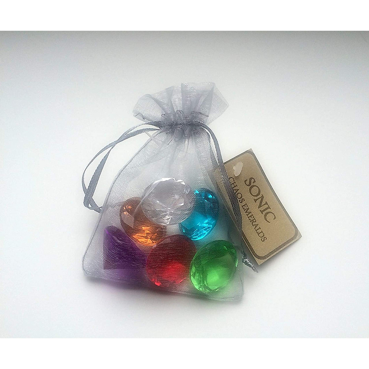 More Toys Sonic - Chaos Emeralds - Set of 7 - by Ace Trendz