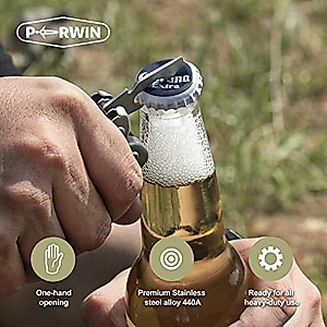 Multitool, 17-in-1 Multitools Pliers with Nylon Sheath, Professional Multi-tool for Survival, Camping and Hunting, Gifts for Men Dad Husband by PERWIN