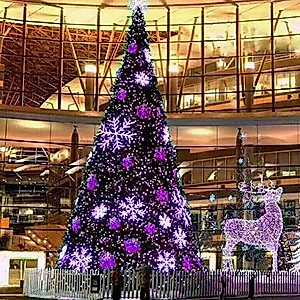 HOME LIGHTING 66ft Halloween Decorative Mini Lights, 200 LED Green Wire Fairy Starry String Lights Plug in, 8 Lighting Modes, for Indoor Outdoor Xmas Tree Wedding Party Decoration (Purple)