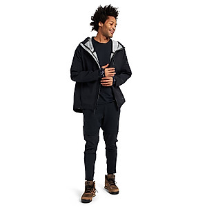 Burton Men's Standard Quick Commute Jacket, True Black, Medium