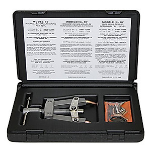 A & E Hand Tools Lang Tools 87 Heavy Duty Pliers with Tip Kit, Silver