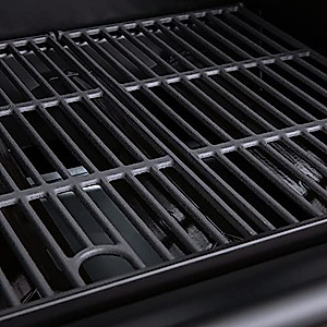 Royal Gourmet ZH3002N 3-Burner 25,500-BTU Dual Fuel Gas and Charcoal Grill Combo, Cabinet Style, Black