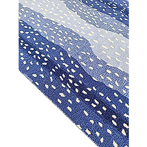 Sam Art Rugs Antelope Animal Traditional Persian 100% Wool Rug & Carpet Hand Tufted (9x12)