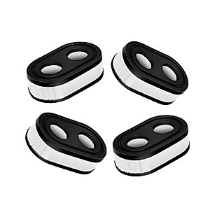 (4-Pack) 593260 798452 334404 Lawn Mower Air Filter for 550ex 675exi 725exi Series fits Troy Bilt TB110 TB200 TB230 Lawnmower and More