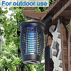 PALONE Bug Zapper 20W 4500V for Outdoor and Indoor High Powered Electric Mosquito Zappers Killer, Insect Fly Trap for Home Backyard Patio