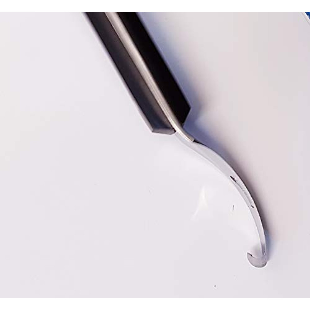 Equinox Pet Supplies Farrier Hoof Knife Offset Curved Blade Bakelite Handle - Razor Edge Cut Blade