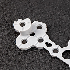3pcs Conductive Silicon Button Pads ABXY Repair Controller Button Replacement Repair Part Compatible with Xbox One Controller