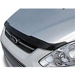 Auto Ventshade [AVS] Aeroskin Hood Protector | 2013 - 2018 d C - Max, Low Profile/Flush - Smoke | 320032