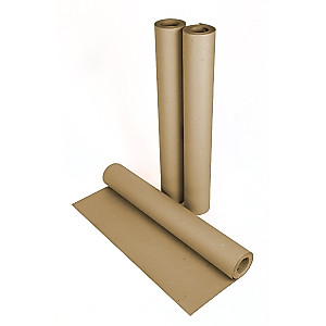 Plasticover PCBR360200 Rosin Paper, 36" x 200' (600 sq. ft.), Brown